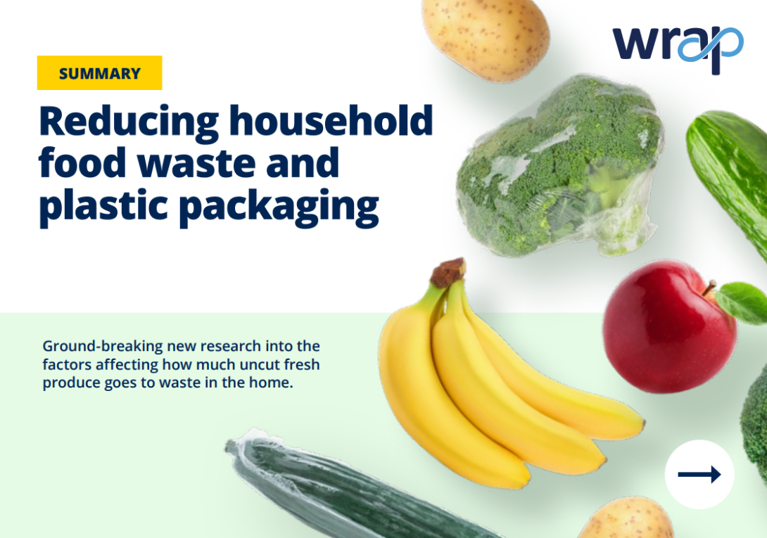 'WRAP at its best' - Research to reduce food waste and plastic ...